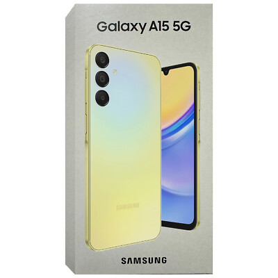 Samsung Galaxy A15 5G Yellow 256GB + 8GB Dual-SIM Factory Unlocked OEM ...