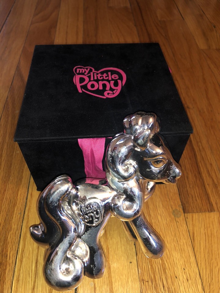 Sterling Silver MY LITTLE PONY Ingrid Dragotta Hasbro MLP Figurine Box ...