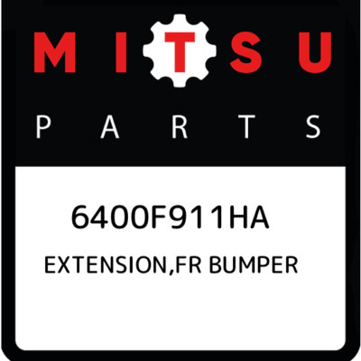 6400F911HA Mitsubishi Extension,fr bumper 6400F911HA, New Genuine OEM ...