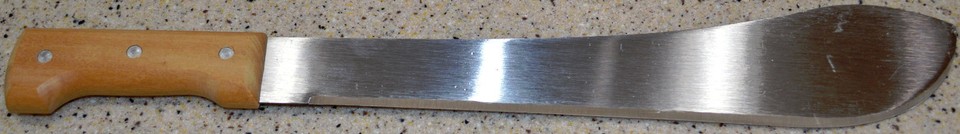 Tramontina Brazil Bush Machete Wood handle 14" Blade 1070 Carbon Steel ...