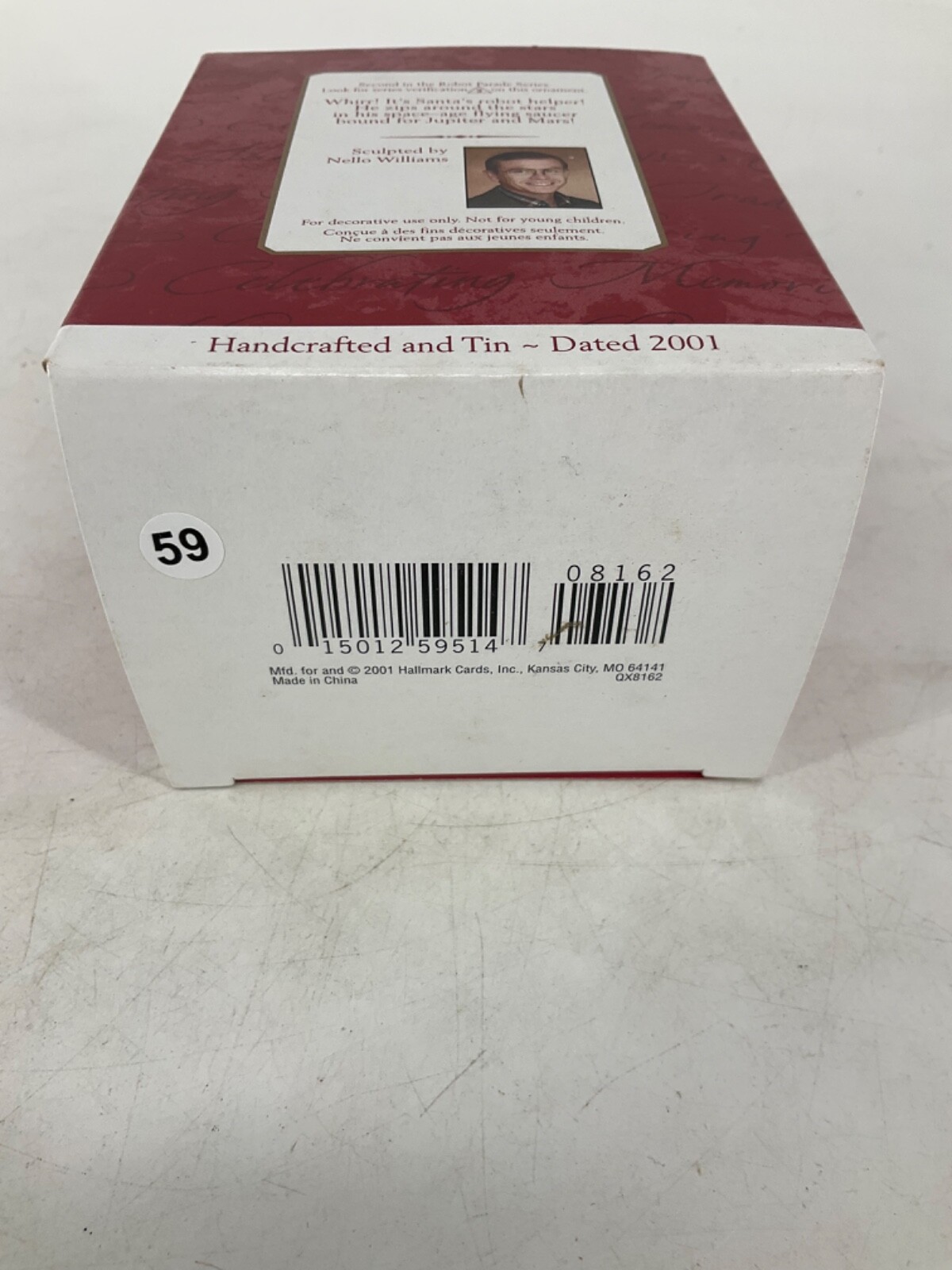 2001 Hallmark Keepsake Ornament Robot Parade 2nd in Series for sale ...