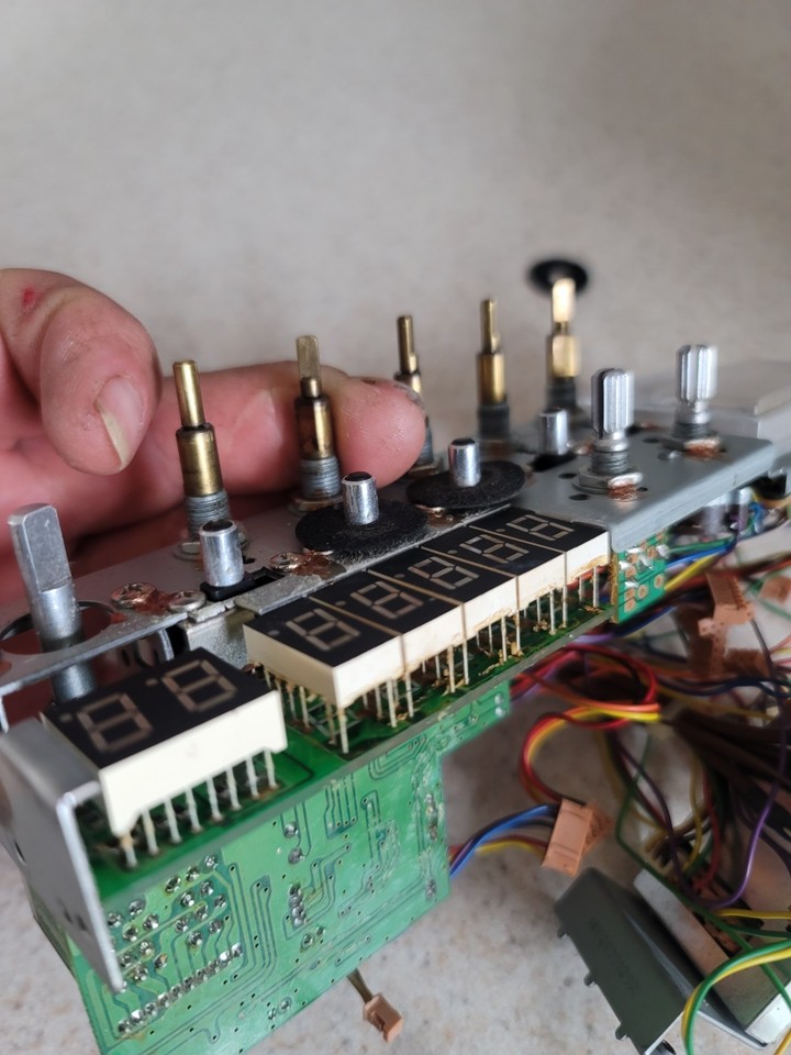 GALAXY FRONT PANEL W/ CONTROLS FREQ COUNTER FOR DX 94HP | eBay