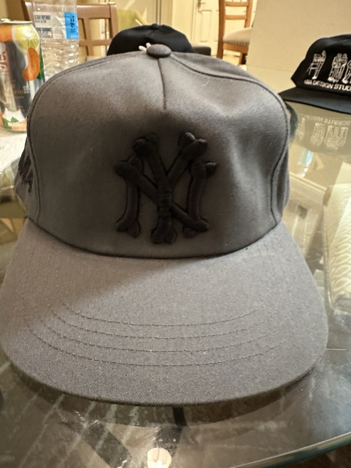 oMA Design New York NY Men’s Hat Cap One Size Adjustable Grey Blk ...