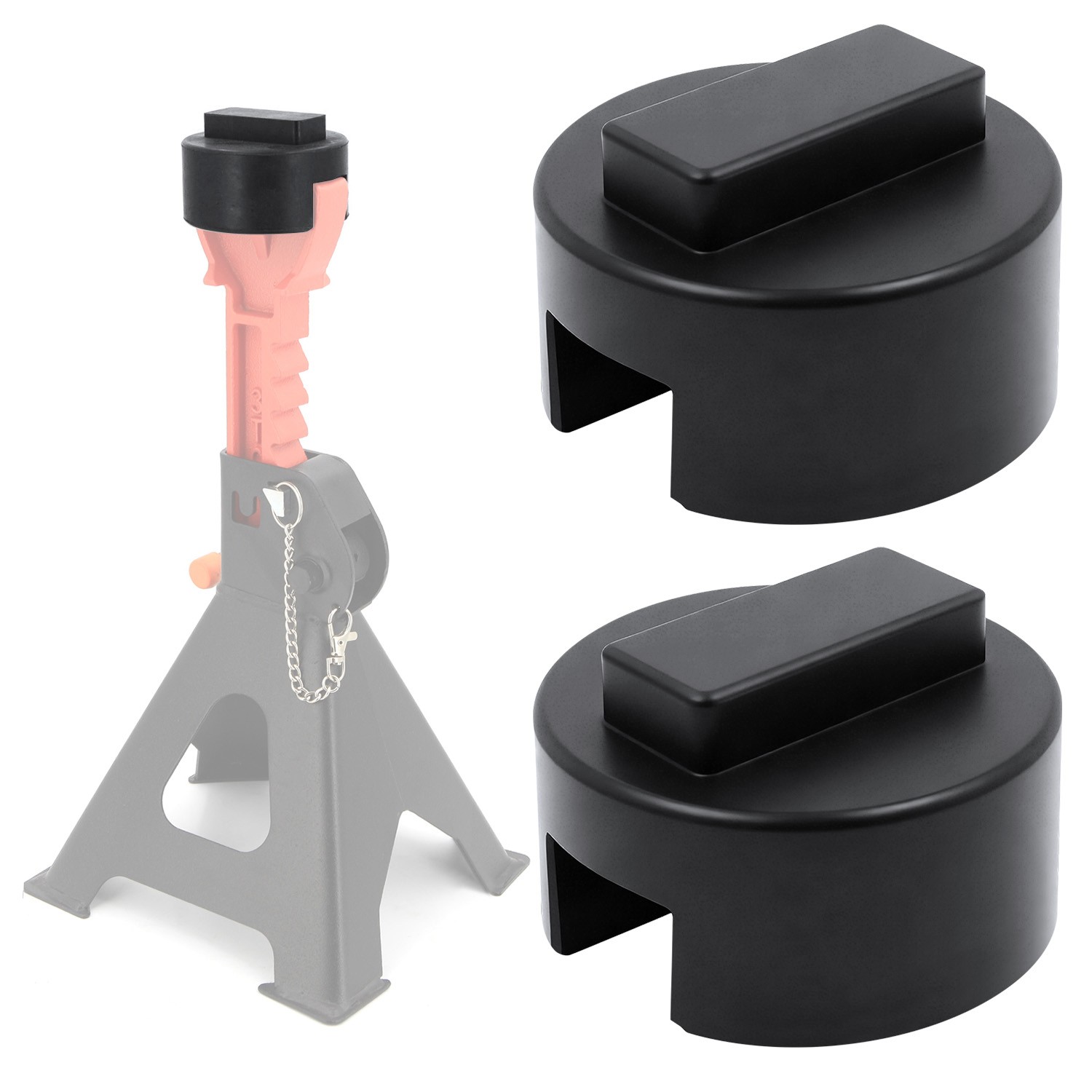 2X For BMW 1 3 4 5 7 X Series Floor Jack Stand Pad Adapter 2-3ton Jack ...