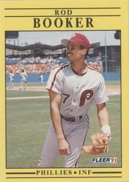 1991 Fleer - Stats Begin with 1981 Orlando #388 Rod Booker for sale ...