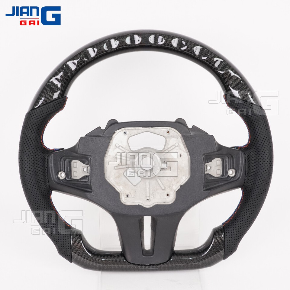 Carbon Fiber LED Steering Wheel for BMW M2 M3 M4 G20 G29 G80 F82 F83 No ...