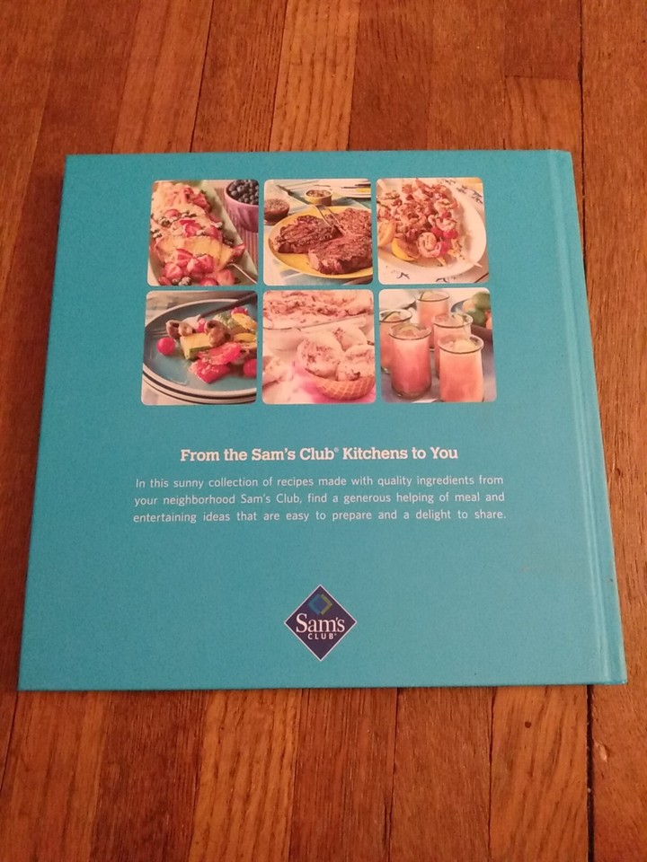 Sam's Club Fresh Fast and Fabulous Recipies Hardcover Cookbook Third ...