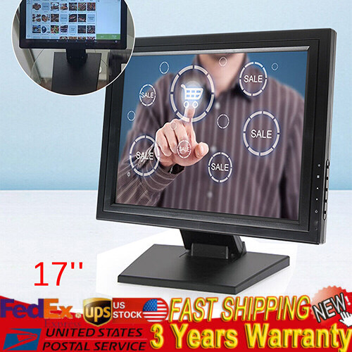 17'' 1280*1024 Portable LCD Touch Screen VGA HDMI Monitor LCD Display ...