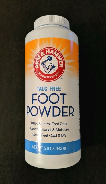Arm & Hammer Talc- Foot Powder Odor Control 5 Oz EA for sale online | eBay