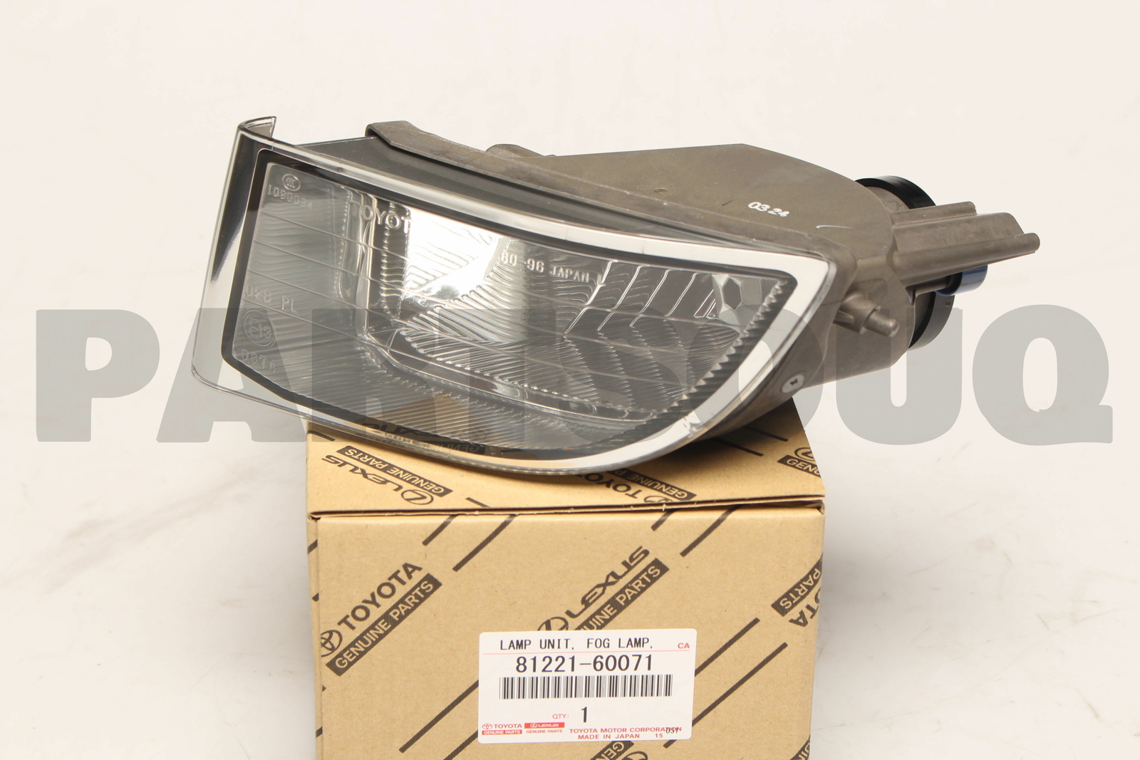 8122160071 Genuine Toyota LAMP UNIT, FOG LAMP, LH 81221-60071 | eBay