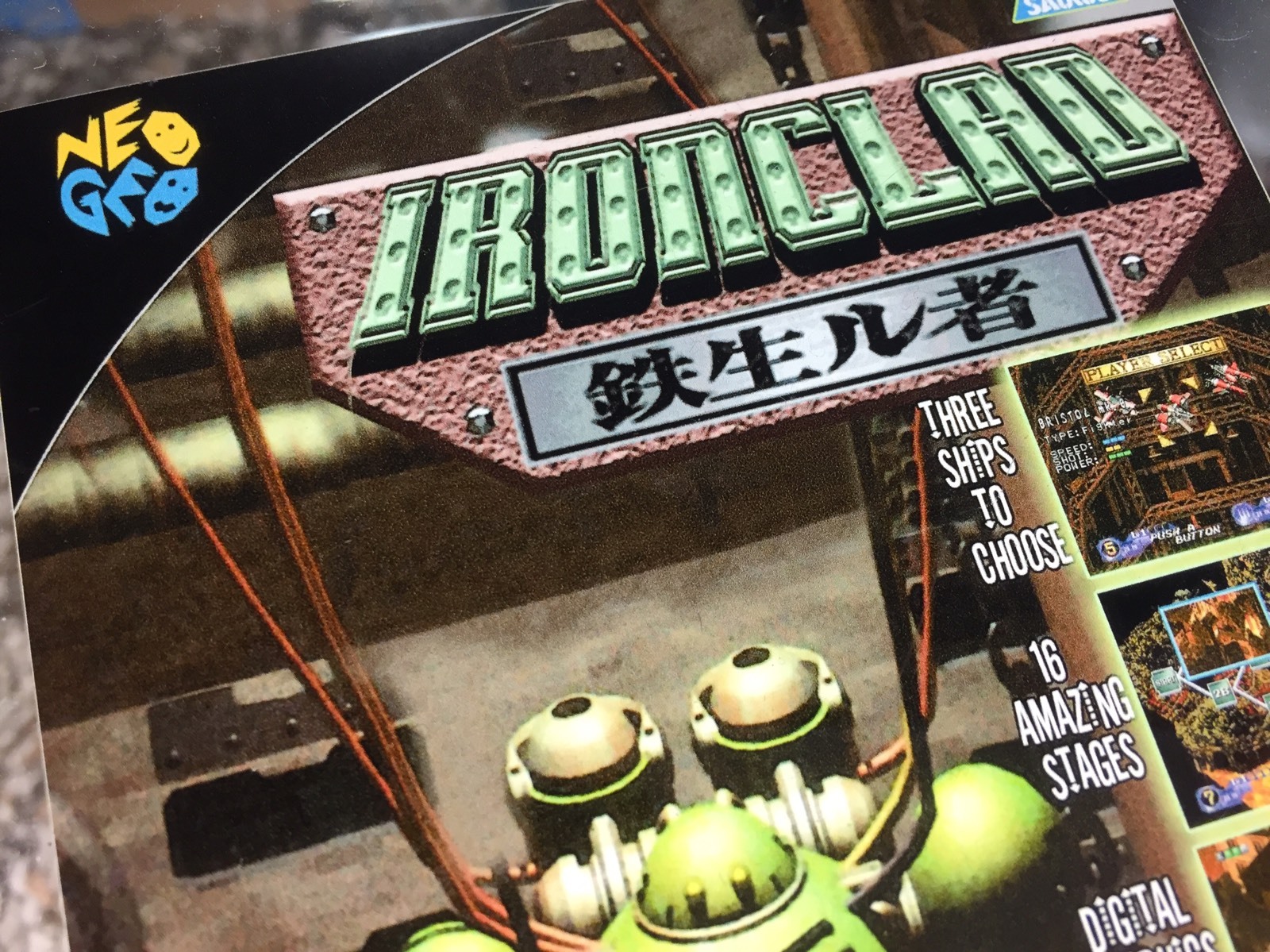 Ironclad Neo Geo Mini Arcade Marquee | eBay