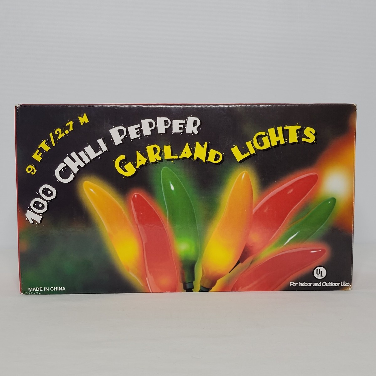 Red Green Yellow Chili Pepper Lights Chili Pepper Christmas Lights