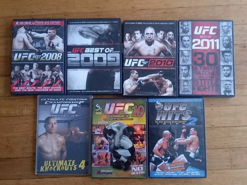 UFC Dvd Lot X7 Best Of 2008-2011 MMA Fighting | eBay