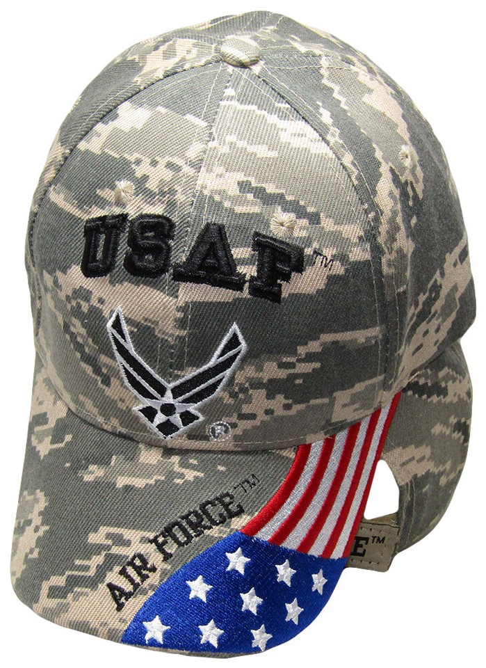 U.S. AIR FORCE Hat USAF Military Logo Embroidery Official Licensed ...