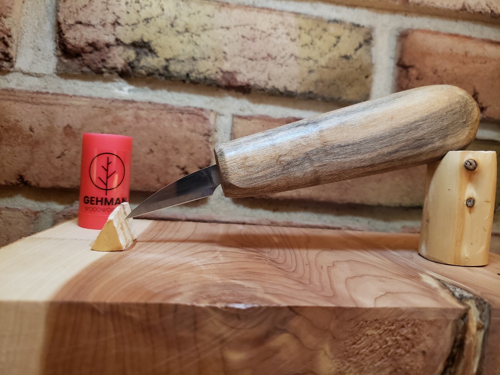 Wood Carving Knife 1 1/2" Blade Maple Handle | eBay