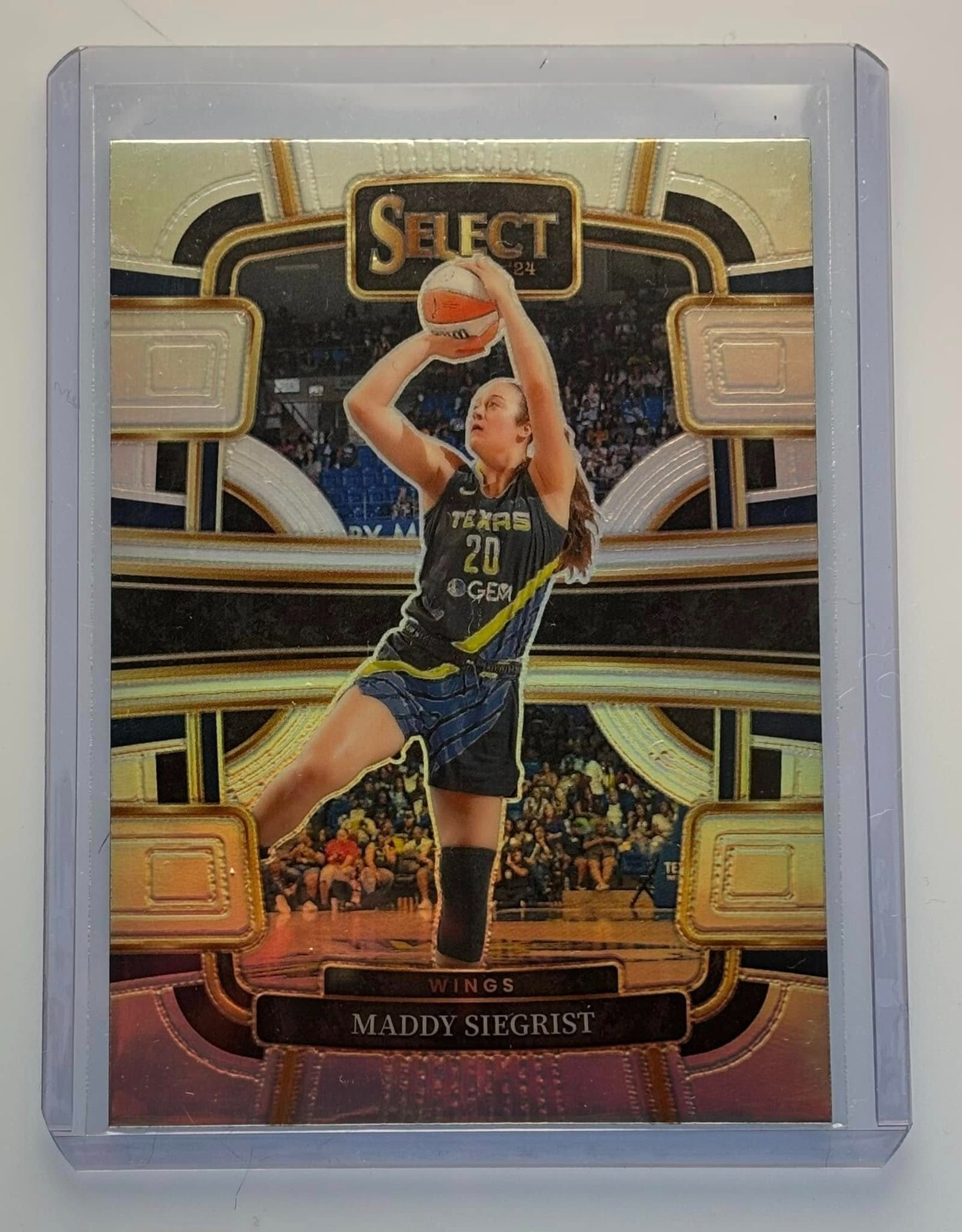 Maddy Siegrist 2024 Select WNBA #61 Base Black Finite /1 Price Guide ...