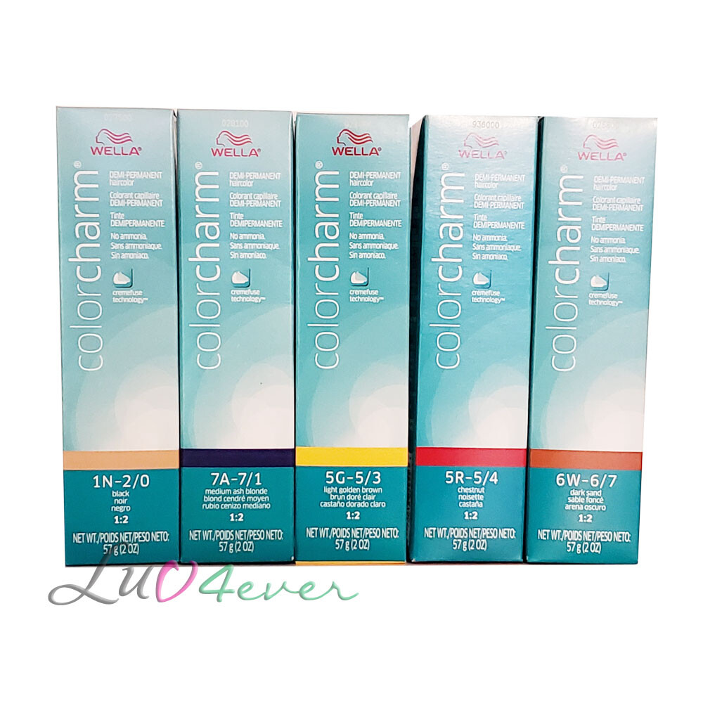 Wella Color Charm DEMI Permanent Hair Color 2 oz (**Choose Your Color ...