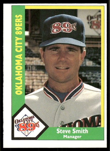 1990 CMC Oklahoma City 89ers #21 Steve Smith | eBay.de