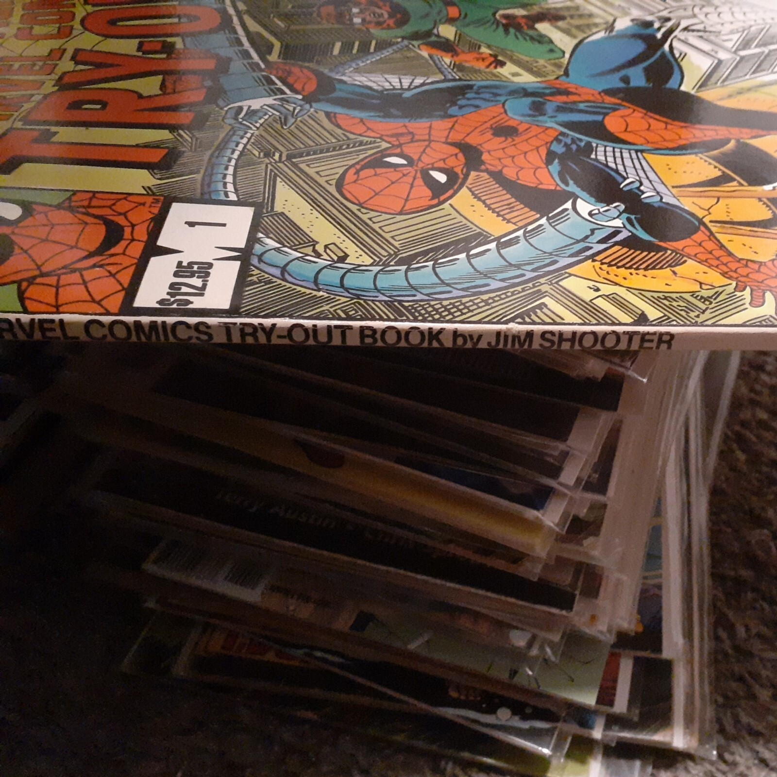 The Official Marvel Comics Try-Out Book, Jim Shooter, Paperback Error ...