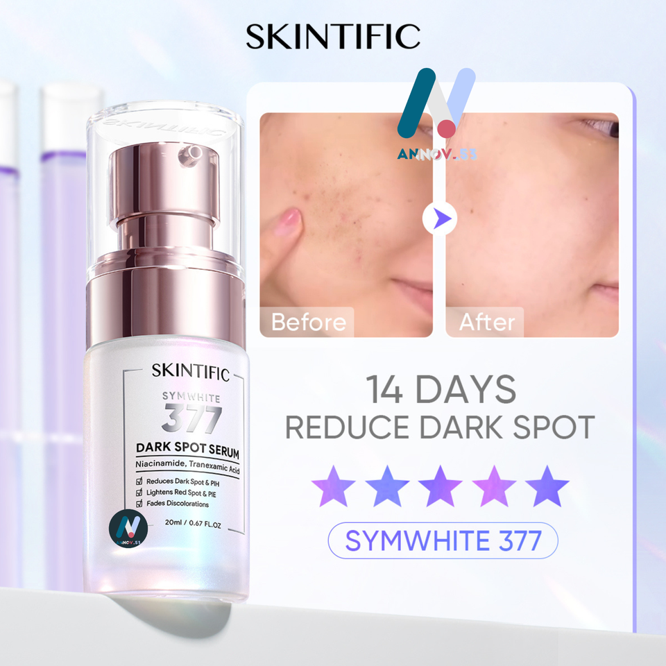 SET 2: SKINTIFIC Anti Dark Spot Eraser Serum SymWhite 377 Moisture Acne ...