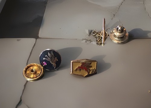 Vintage Pegasus Mobil Oil Socony General Service Pins Solid 10k Gold 6 ...