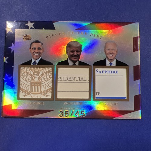 2023 Pieces of the Past Historical Obama Trump Biden Document Relic ...