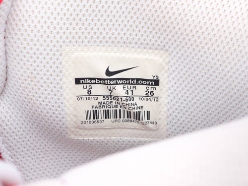 2012 Nike Sky Team 87 Mid SL Color Red 555021-600 Sneaker without box ...