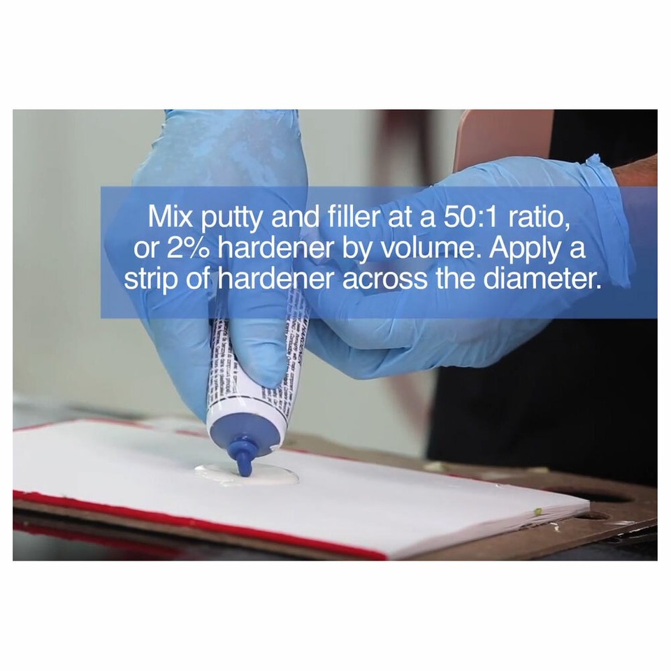 24 oz USC Icing Polyester Auto Body Finishing Putty 26006 - Car Scratch ...