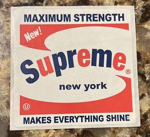 Supreme Brillo Maximum Strength Sticker Authentic Ships Same Day ️ | eBay