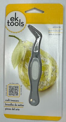 Ek Tools Precision Tip Craft Tweezers,comfort grip,protective cover ...