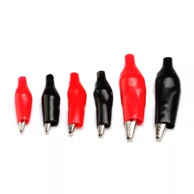 28/35/45mm Alligator Clip Test clips Meter Clamp Crocodile Electrical ...