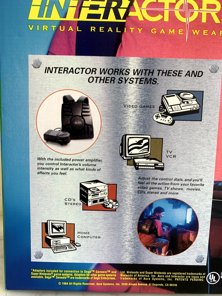 discount for great savings Aura Interactor Virtual Reality Game Wear ...