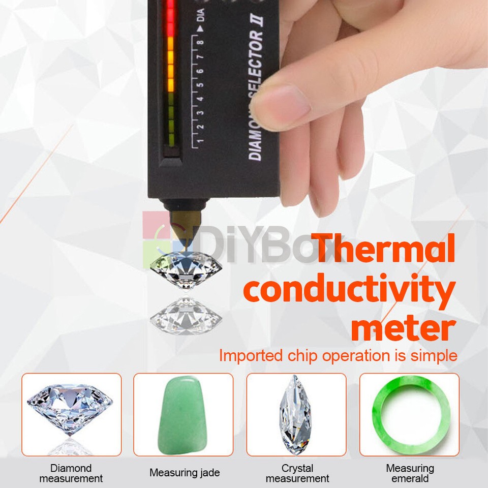 Gold Silver Diamond Tester Selector Gemstone Testing Set Digital ...
