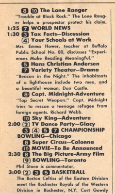 1956 TV AD/TEACHER EMMA HOWER/BUFFALO PUBLIC SCHOOL NO 80 / YOUR ...