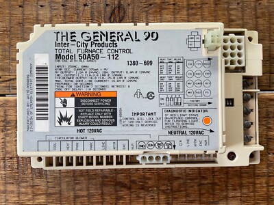Furnace Control Circuit Board 50A50-112 White-Rodgers | eBay