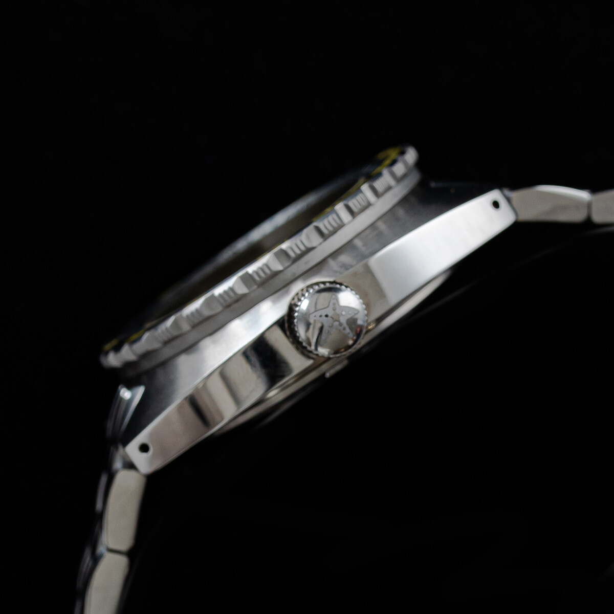 SEESTERN SUB300T, Full Lume Military, NH35, Sapphire, Black, 200m Diver ...