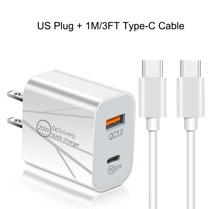 For Samsung Galaxy A15 5G A14 A25 A05 Fast Charger 20W PD Power Adapter ...