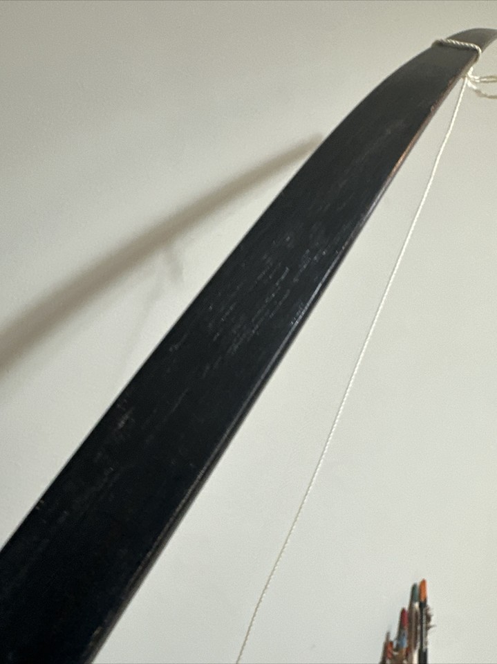 VINTAGE 1950's ROY ROGERS COWBOY ARCHERY BOW AND ARROW SET 54 INCHES ...