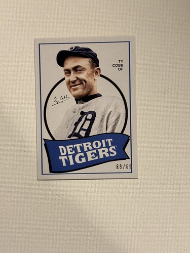 2023 Topps Archives Ty Cobb /69 Detroit Tigers 69/69 | eBay