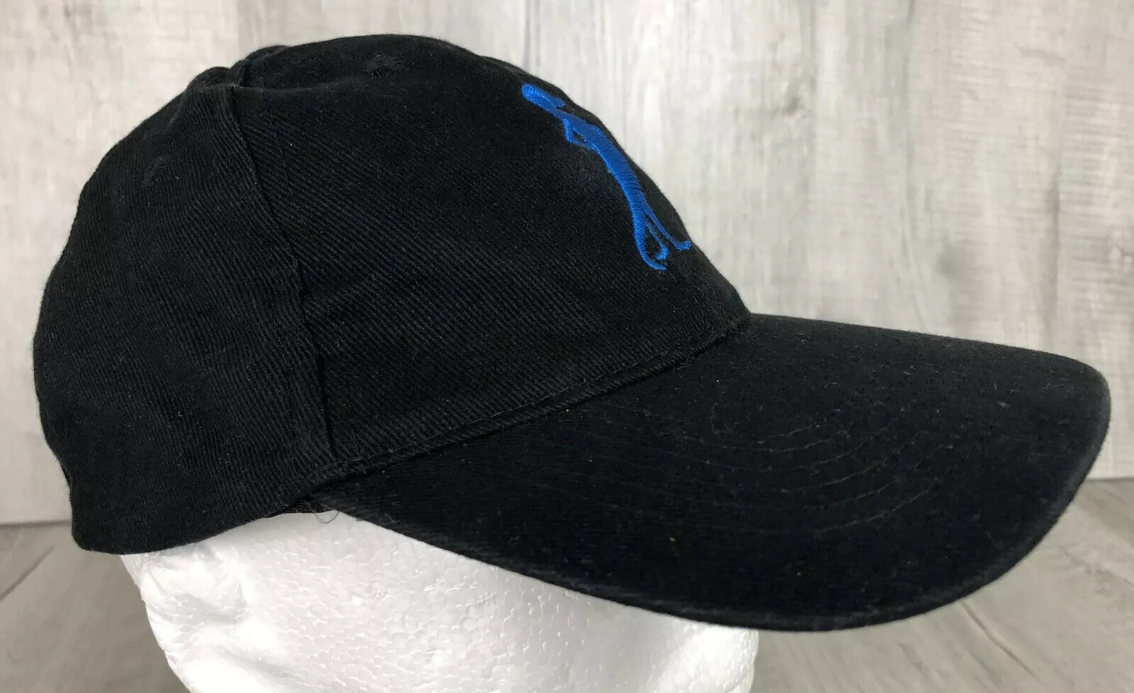 GEICO Black Hat Blue Gecko Knit Logo Norm Core Low Pr… - Gem