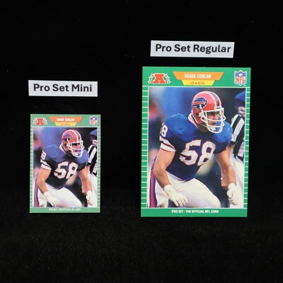 1989 Shane Conlan Buffalo Bills Pro Set Mini #19 ... See Description | eBay