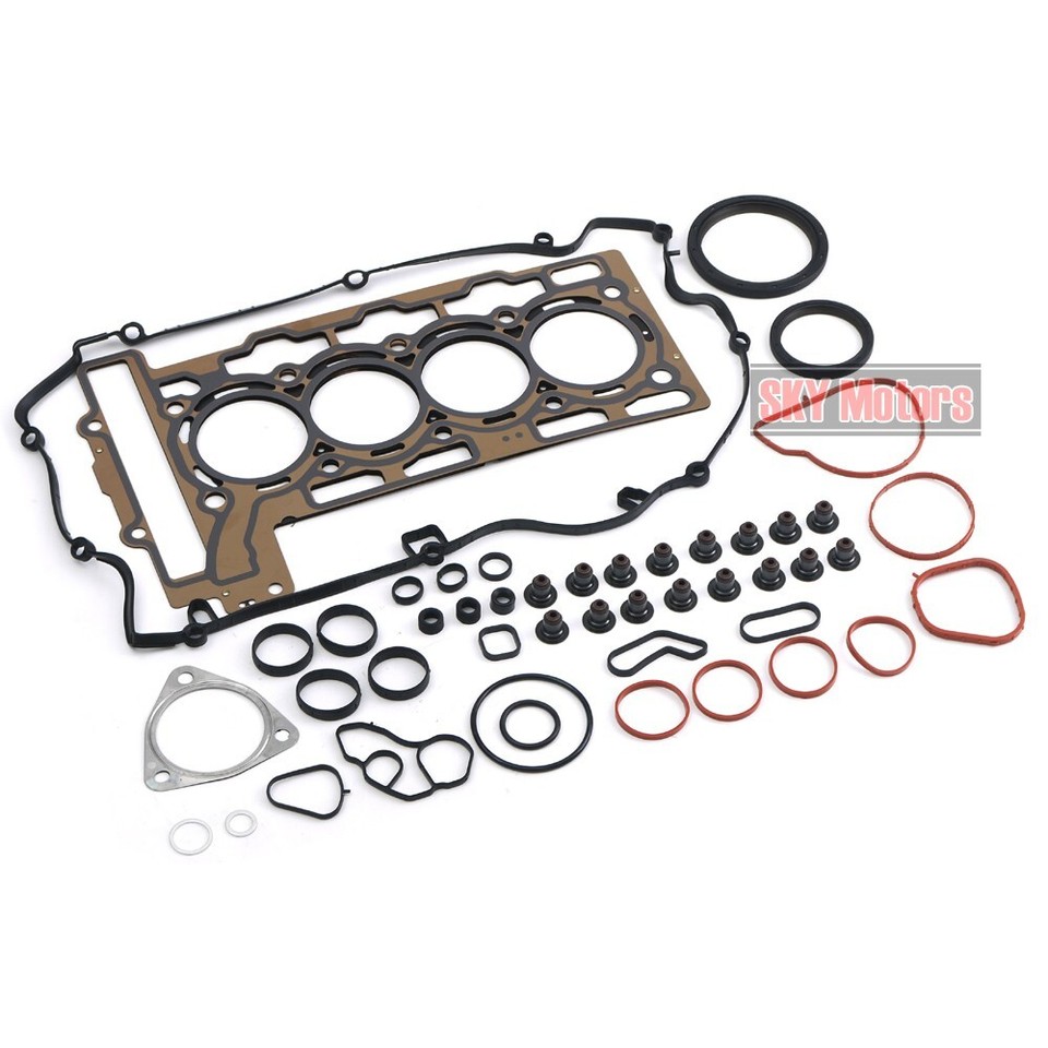 Engine Pistons +0.50 Seals Rebuild Kit For BMW 116i 118i MINI Cooper ...