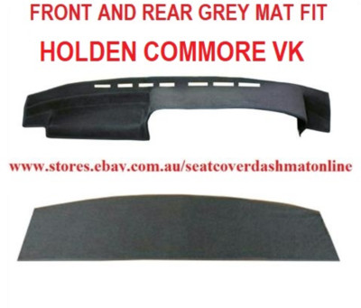 DARK GREY DASH MAT+REAR DECK COVER FIT HOLDEN COMMODORE VK | eBay Australia