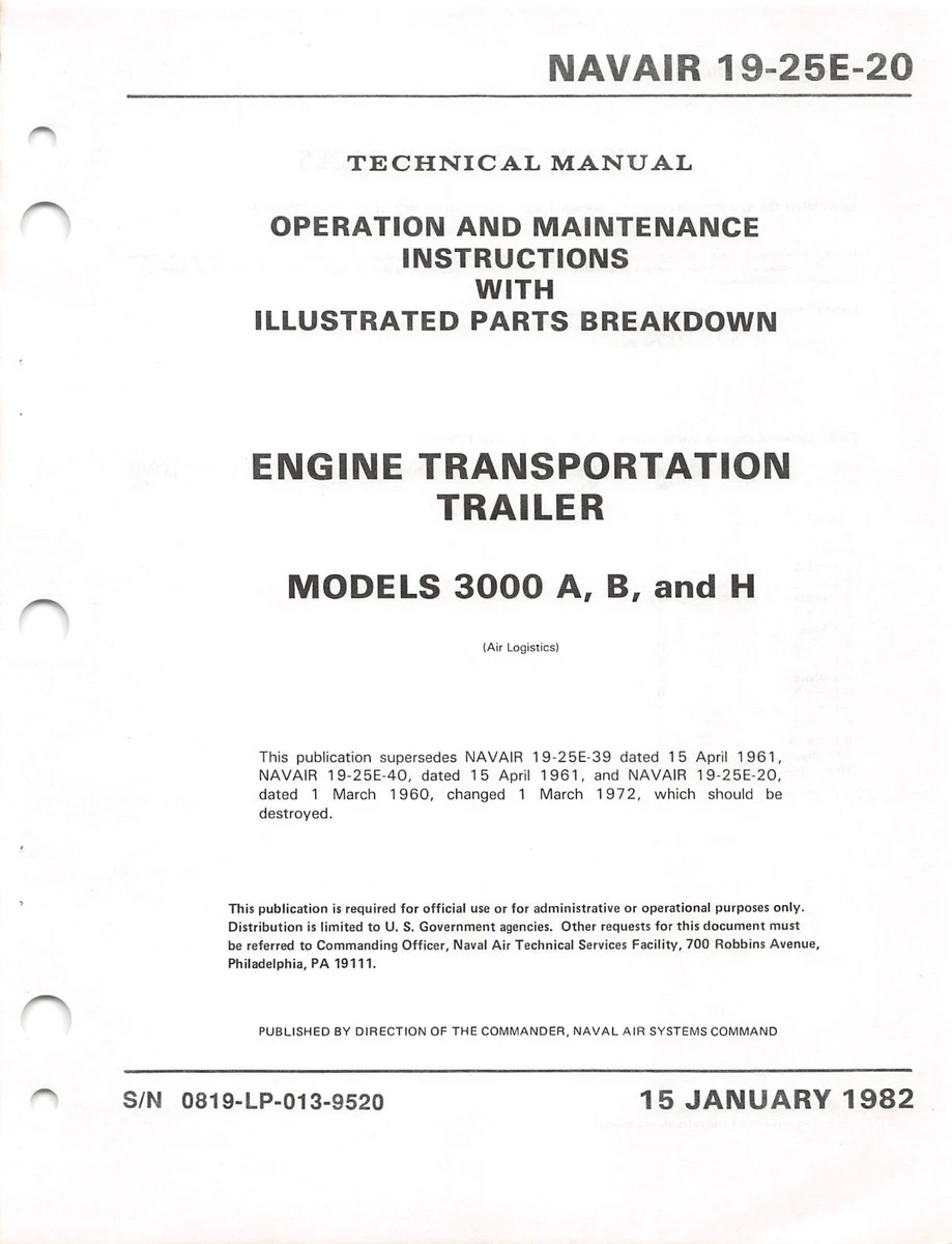 Aircraft Engine Trailer