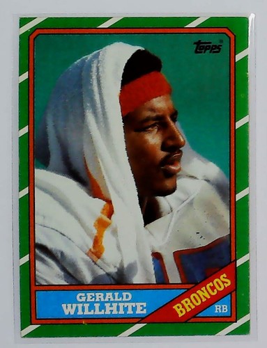 1986 Topps #114 Gerald Willhite | eBay