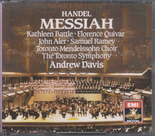 Handel - Messiah - Album 2 X CD - TBE | eBay