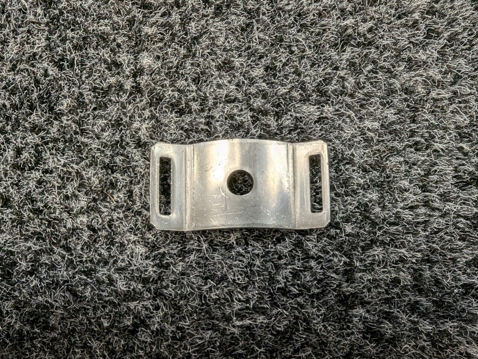 Round Tube Zip Tie Mounts 1.50"-1.75" OD Tubing Weld-on or Bolt-on *10 ...