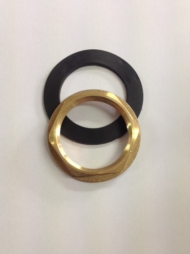 Brass Basin Waste Back Nut And Washer | eBay UK