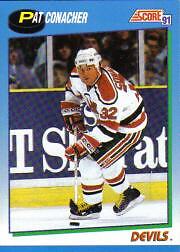 1991-92 (DEVILS) Score Canadian English #654 Pat Conacher | eBay
