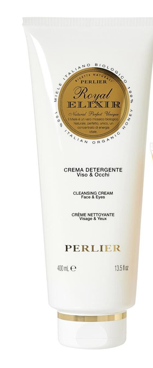 Perlier Royal Elixir CLEANSING CREAM for Face & Eyes HUGE 13.5 Oz ...